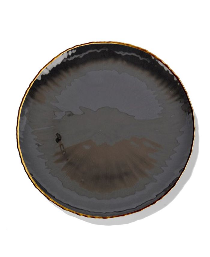 American Atelier Serveware Centro Glass Charger Plate - Macy's