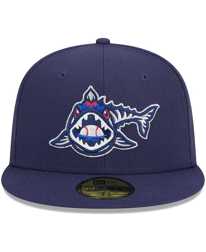New Era Men's Navy Pensacola Blue Wahoos Theme Nights Swim 59FIFTY ...