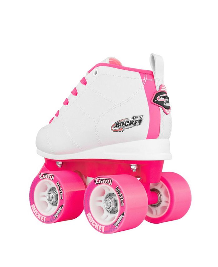 Crazy Skates Rocket Roller Skates For Girls - Great Beginner Kids Quad ...