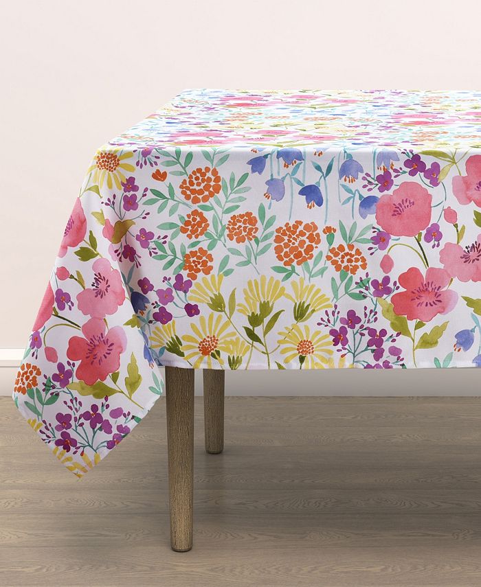 J Queen New York Jules Tablecloth 60 x 102 - Macy's