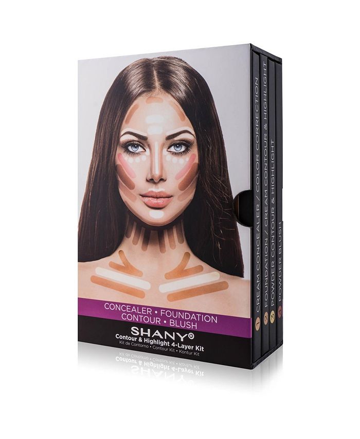SHANY 4-Layer Contour and Highlight Makeup Kit - Macy's