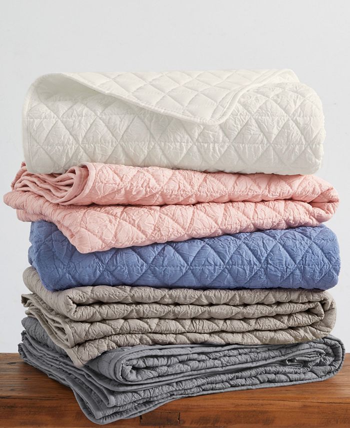 Levtex Homthreads Rowan Reversible Quilted Throw, 50" x 60" - Macy's