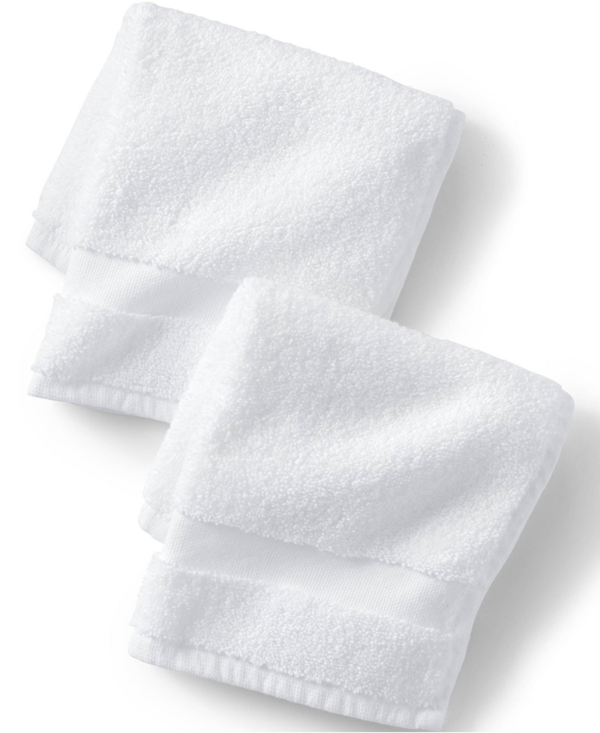 Click here for Lands End Essential Cotton 2-Piece Washcloth Set -... prices