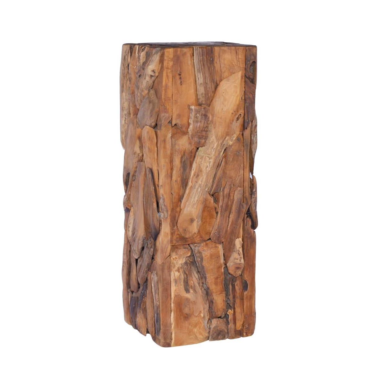 Click here for Side Table 11.8x11.8x31.5 Solid Teak Wood - Brown prices