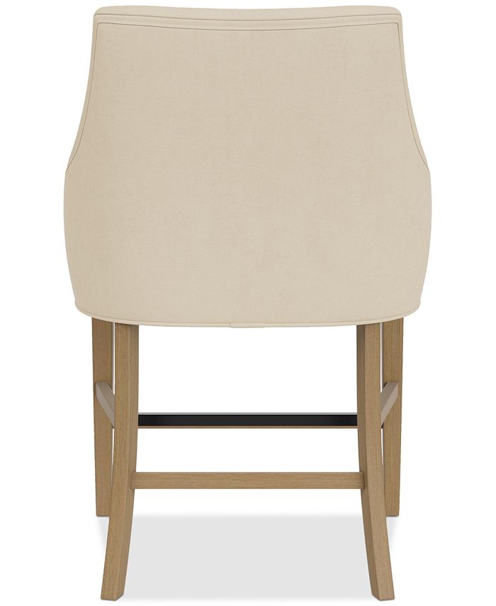 Furniture Nelin 6pc Counter Height Chair Set - Macy's