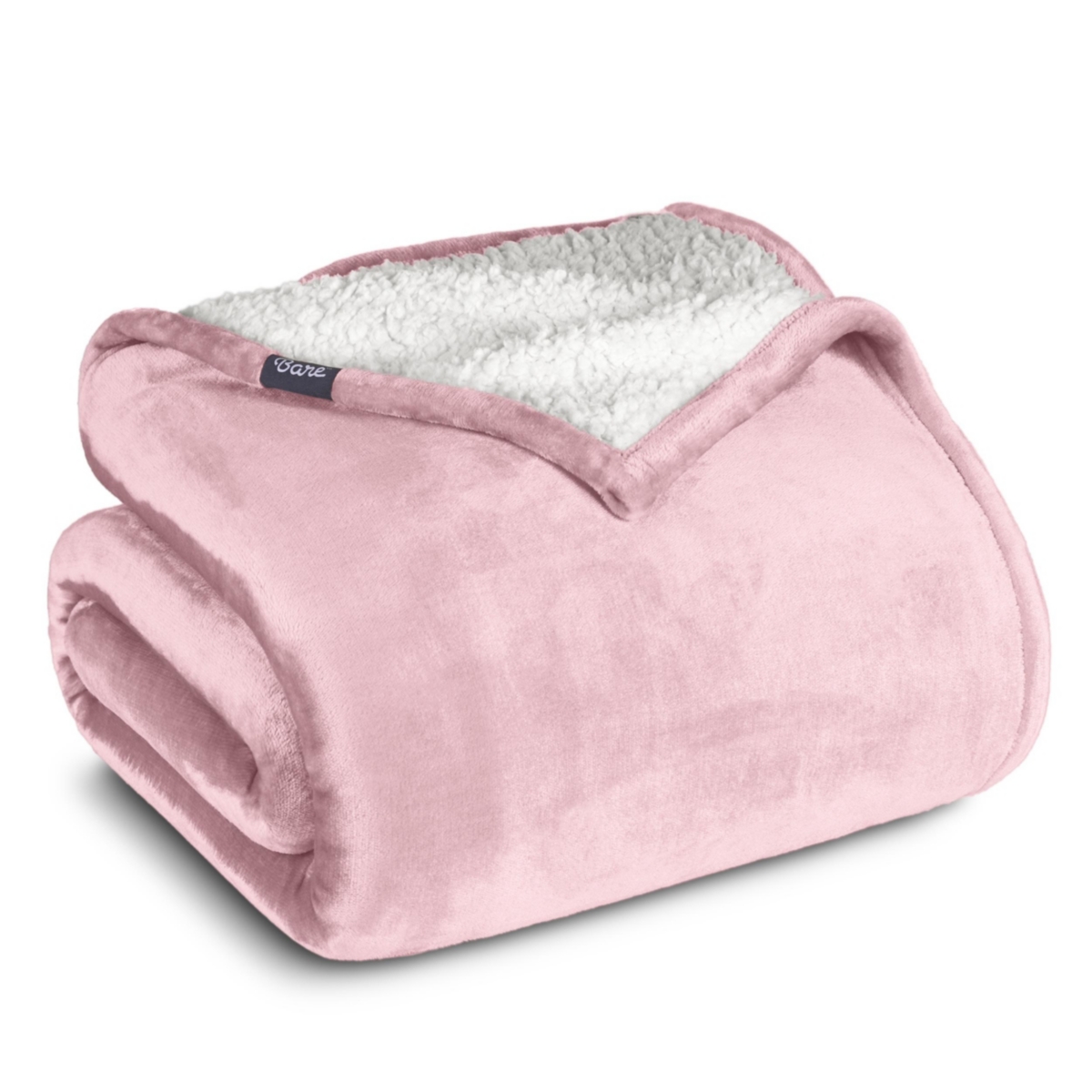 Click here for Bare Home Fleece Sherpa Blanket  Full/Queen - Ligh... prices