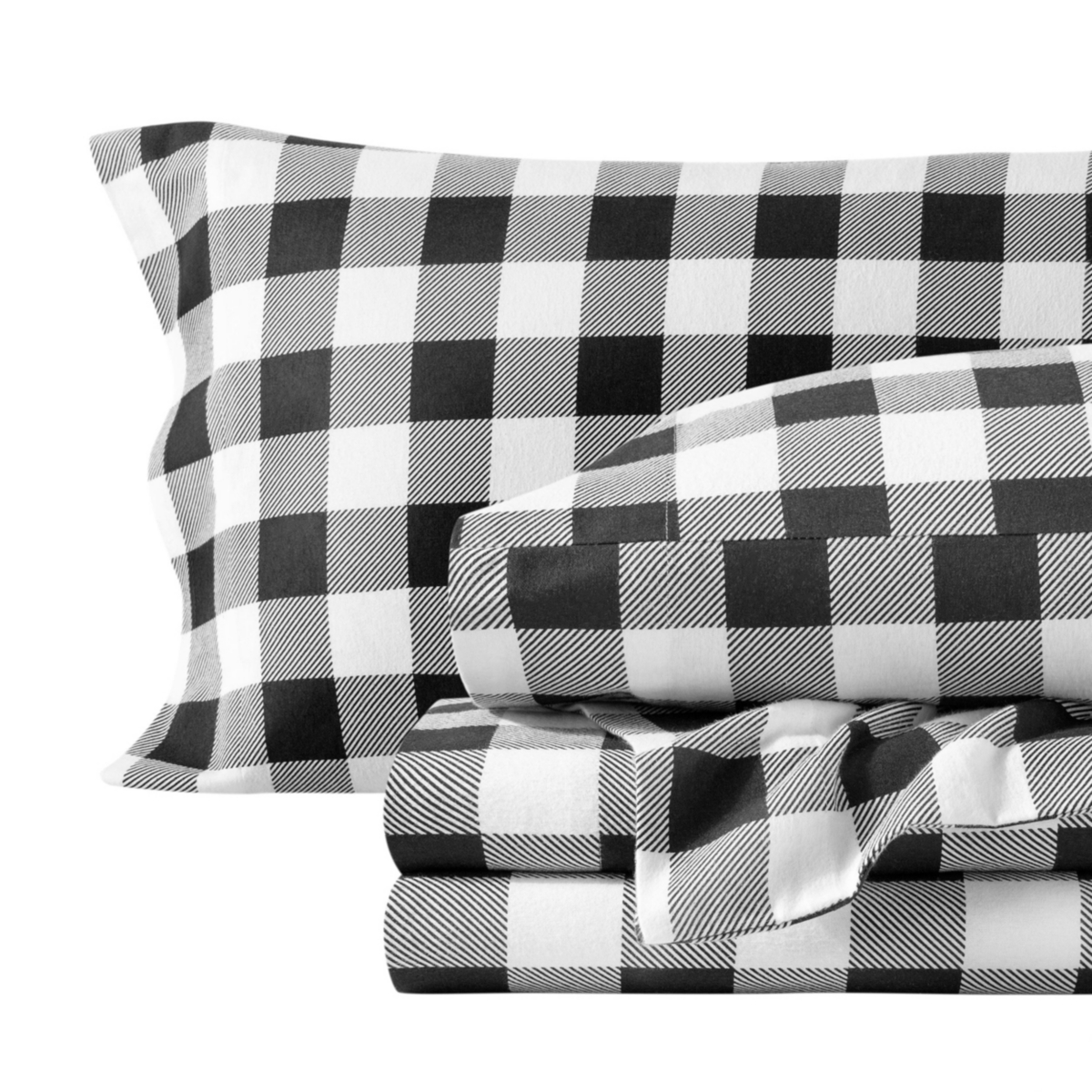 Click here for Bare Home Printed Cotton Flannel Sheet Set - Buffa... prices