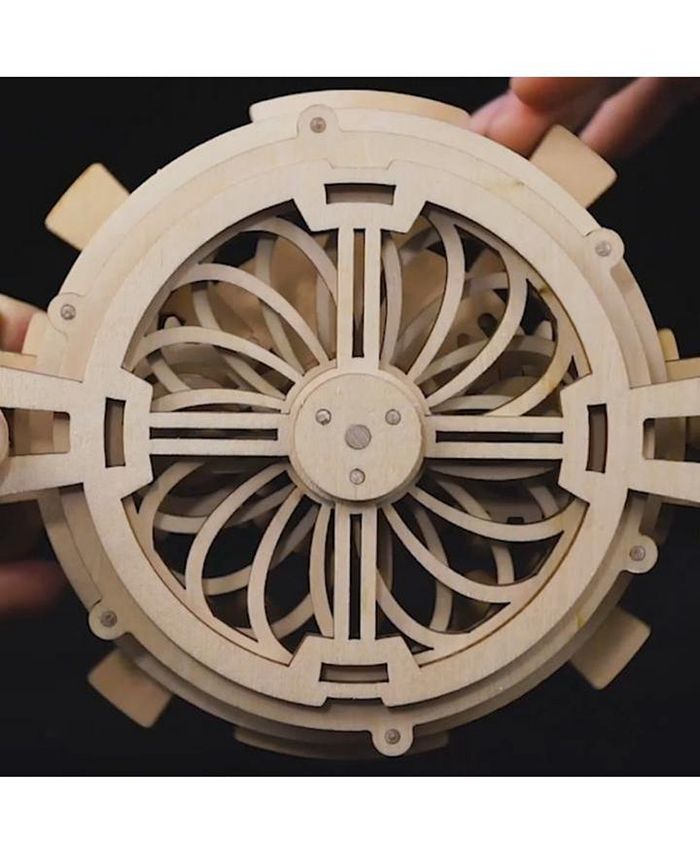 Flash Popup DIY 3D Wood Puzzle Mechanical Gears: Perpetual Calendar ...