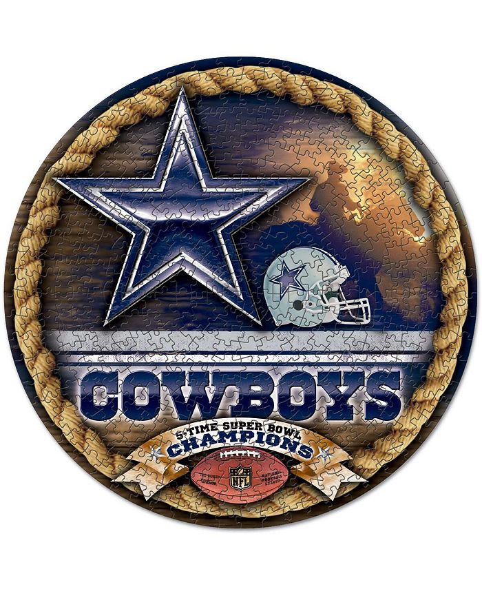 Wincraft Dallas Cowboys Round 500-Piece Puzzle - Macy's