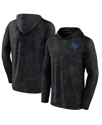Men's Fanatics Black Air Force Falcons Camo Hoodie Long Sleeve T-shirt ...
