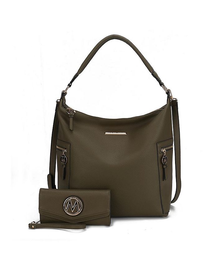 MKF Collection Ophelia Hobo Bag with Wallet by Mia K - Macy's