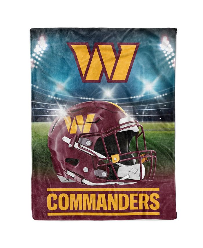 Logo Brands Washington Commanders 60" x 80" Stadium Lights Blanket - Macy's