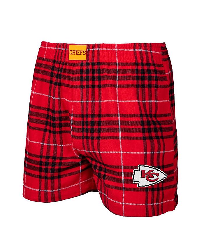 Concepts Sport Men's Red, Black Kansas City Chiefs Concord Flannel ...