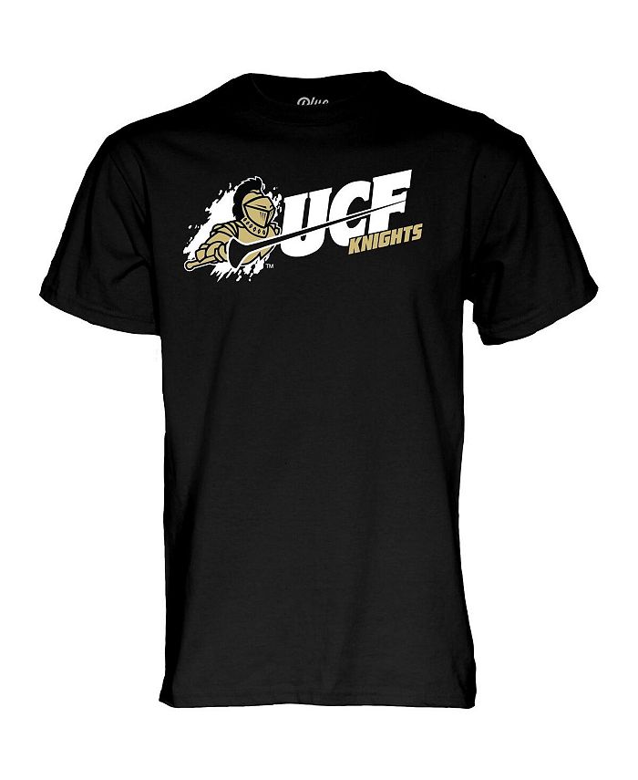 Blue 84 Men's and Women's Black UCF Knights Jousting Knight T-shirt ...