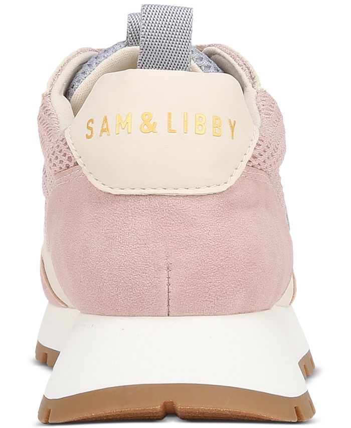 Sam and Libby Women's Randal Lace Up Jogger Sneakers - Macy's