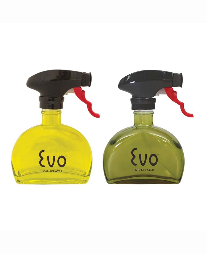 Evo Holds 6-ounces Glass Oil Sprayers, Non-Aerosol for Olive Oil ...