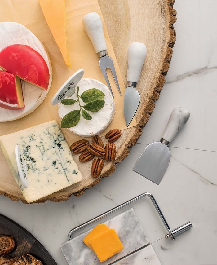 HIC Kitchen Maison Du Fromage 4-Piece Charcuterie Rectangular Cheese ...