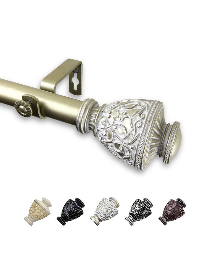 Rod Desyne Veda 1" Curtain Rod 28-48" - Macy's