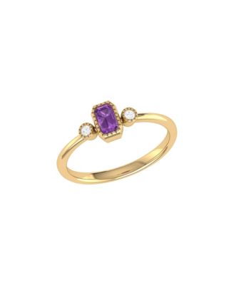 Macy's birthstone rings store