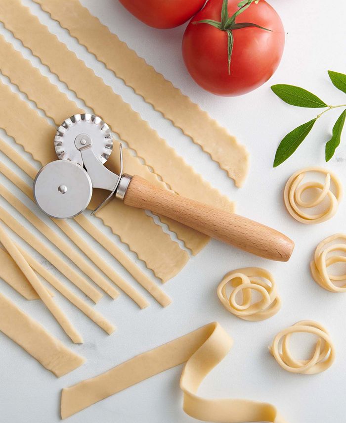 Fante's 5-Piece Ravioli Maker and Double Pastry Ravioli Pasta Dough ...