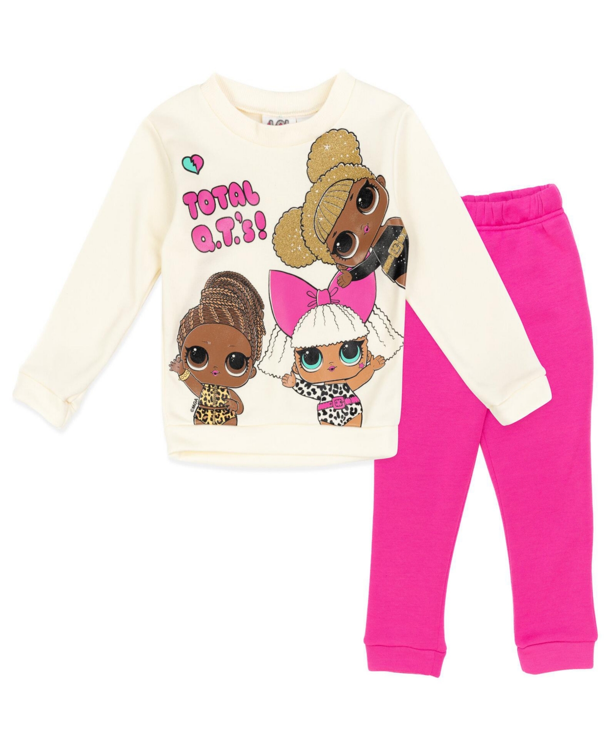 Click here for L.o.l. Surprise! Girls Fleece Sweatshirt and Jogge... prices