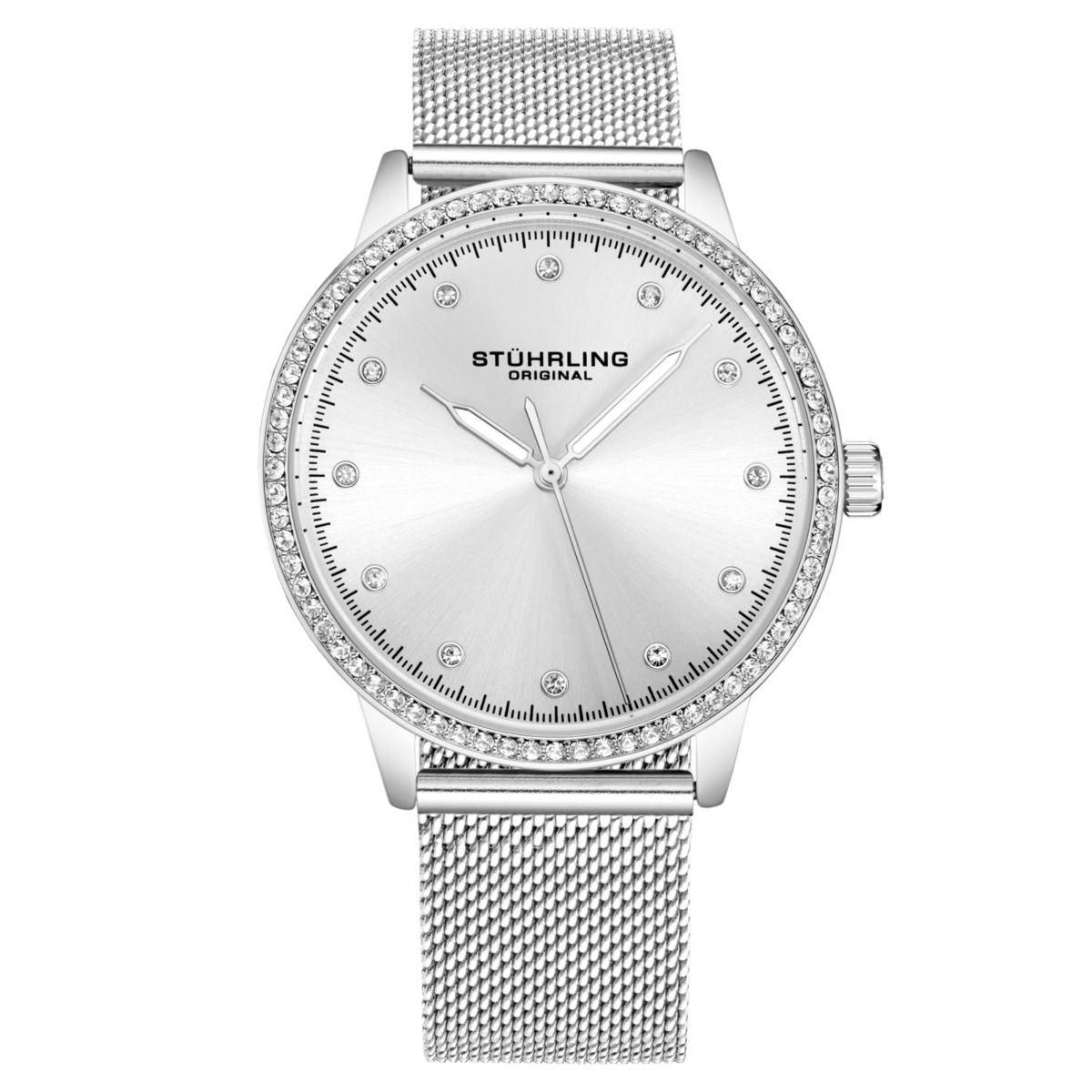 Click here for Stuhrling Womens 3904 Quartz 38mm Fashion Mesh Ban... prices