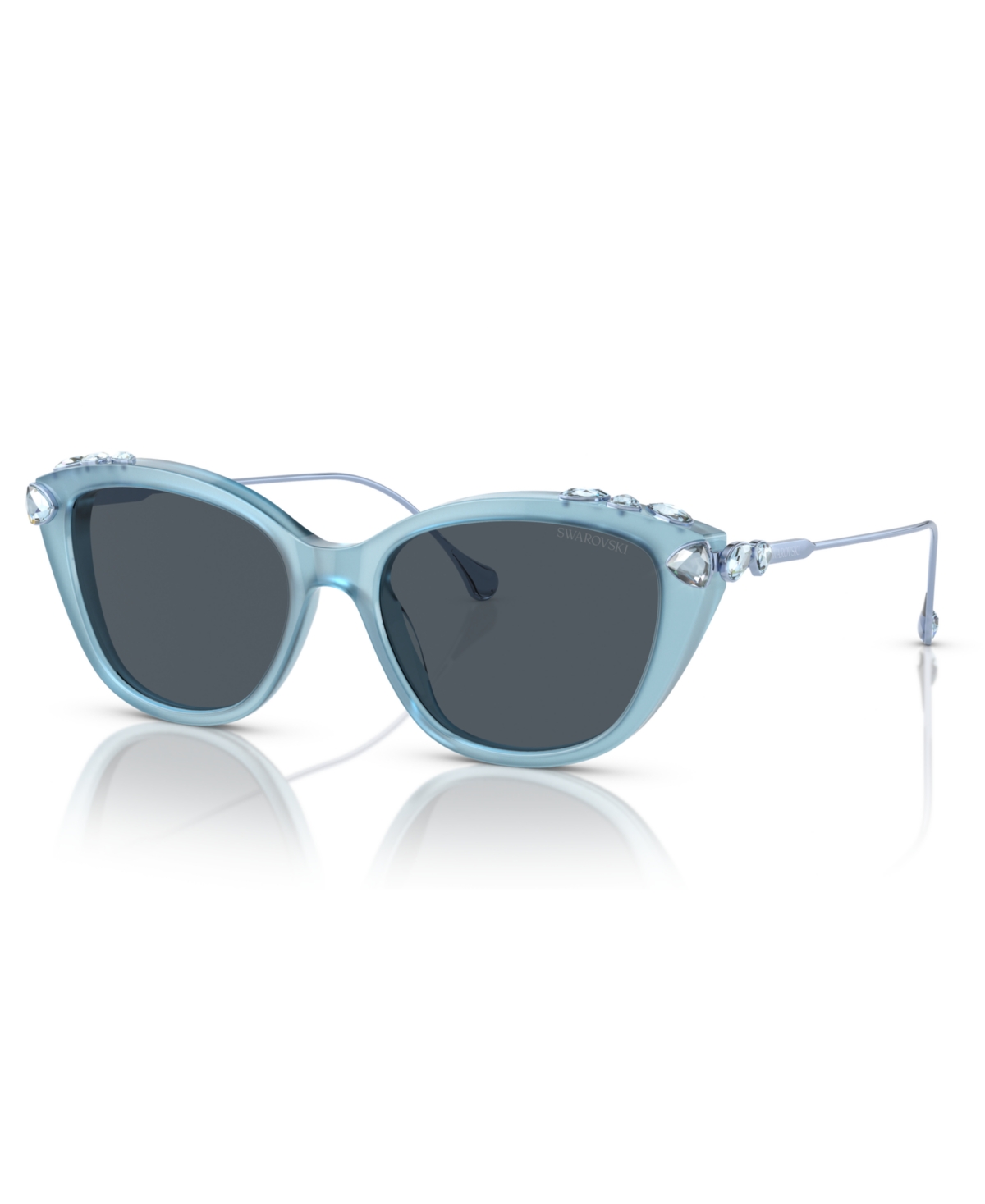Click here for Swarovski Womens Sunglasses SK6010 - Opal Light Bl... prices