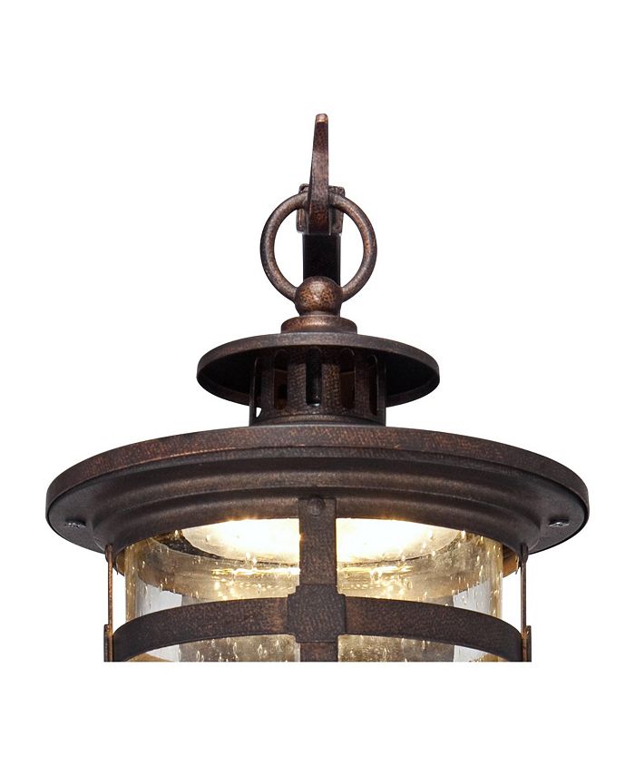 Franklin Iron Works Callaway Rustic Outdoor Wall Light Fixture LED ...