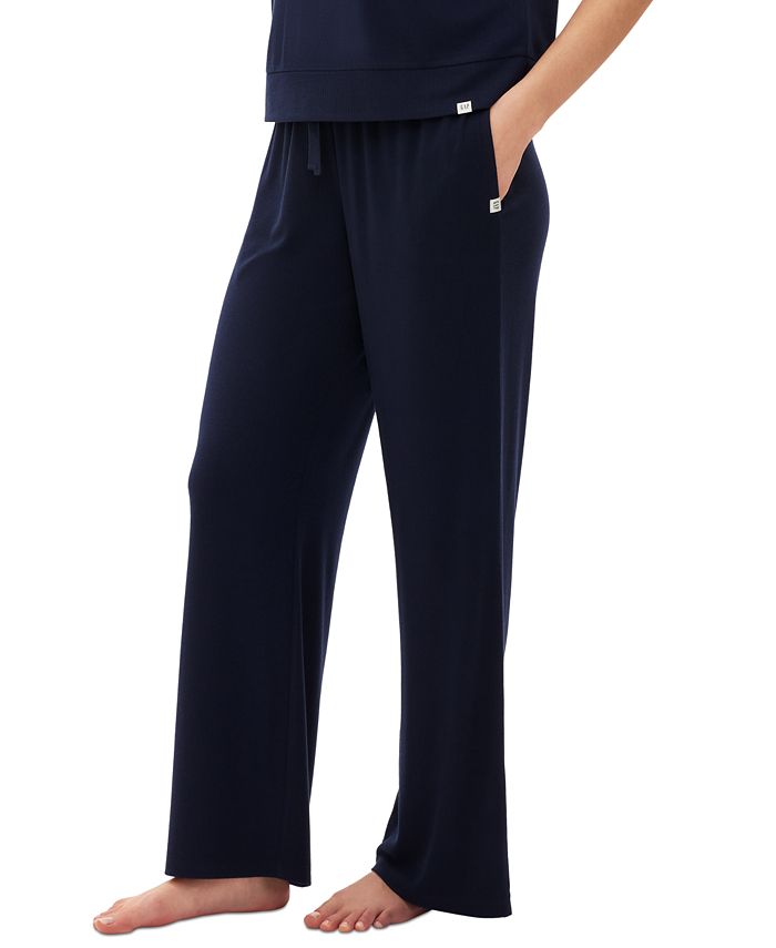 GAP GapBody Women's Ribbed Drawstring Pajama Pants - Macy's