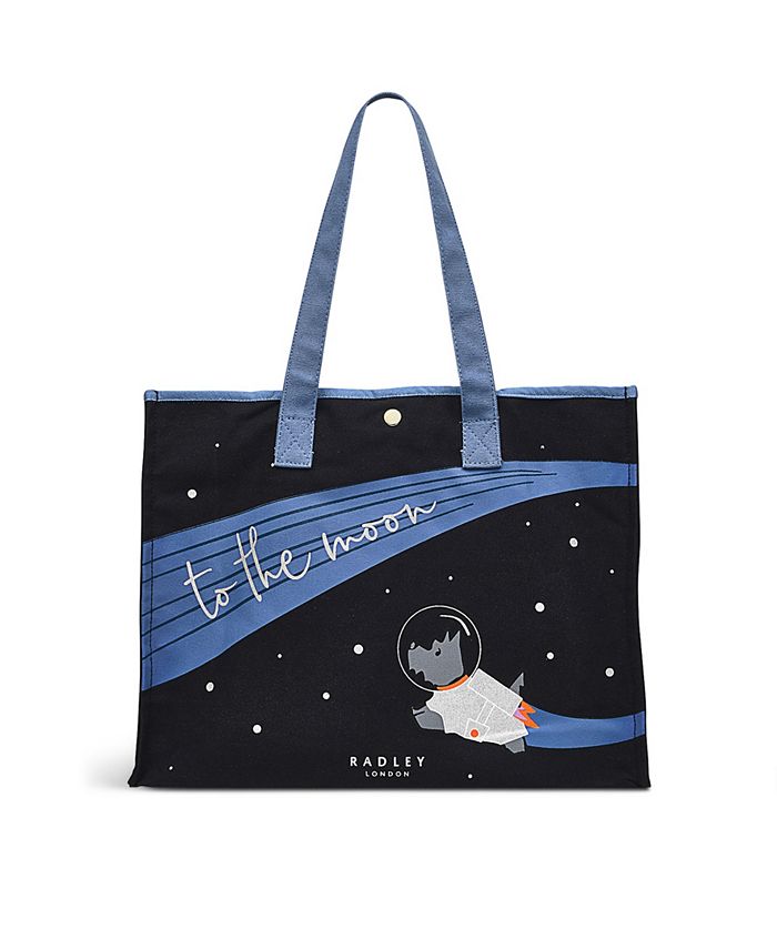 Radley London To The Moon and Back Extra Large Leather Open Top Tote ...