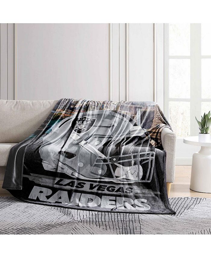 Logo Brands Las Vegas Raiders 66" x 90" City Sketch Blanket - Macy's