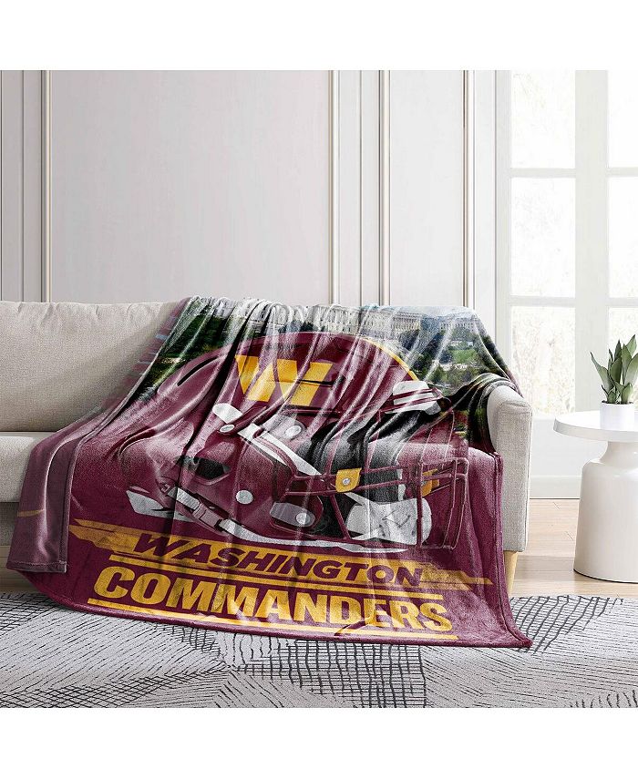 Logo Brands Washington Commanders 66" x 90" City Sketch Blanket - Macy's