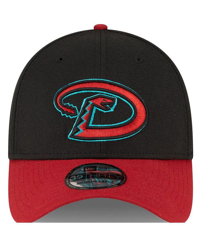 New Era Men's Black, Red Arizona Diamondbacks Road Team Classic ...