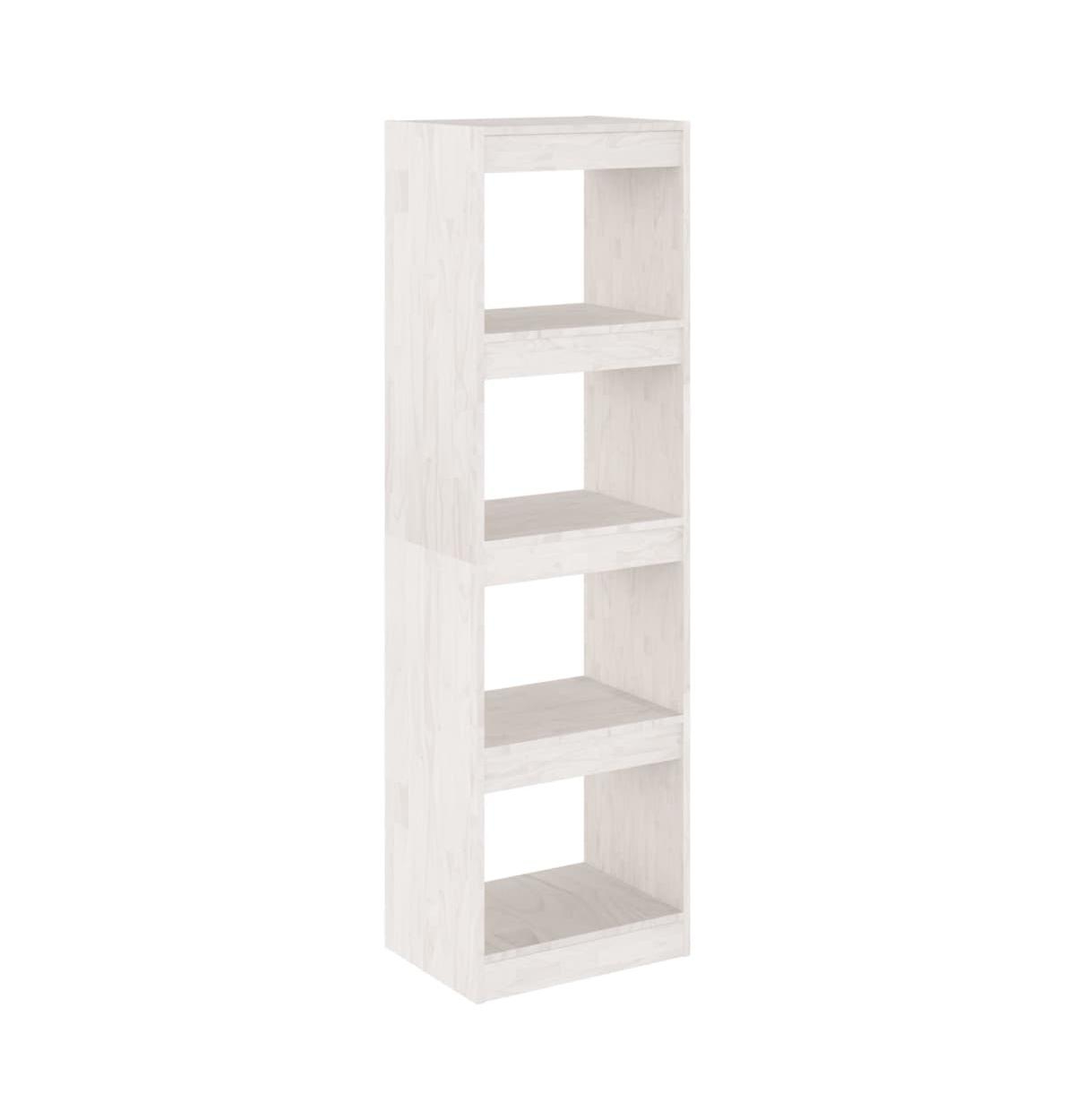 Click here for Book Cabinet Room Divider White 15.7x11.8x53.3 Sol... prices
