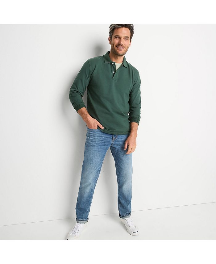 Lands' End Men's Recover 5 Pocket Slim Fit Denim Jeans - Macy's