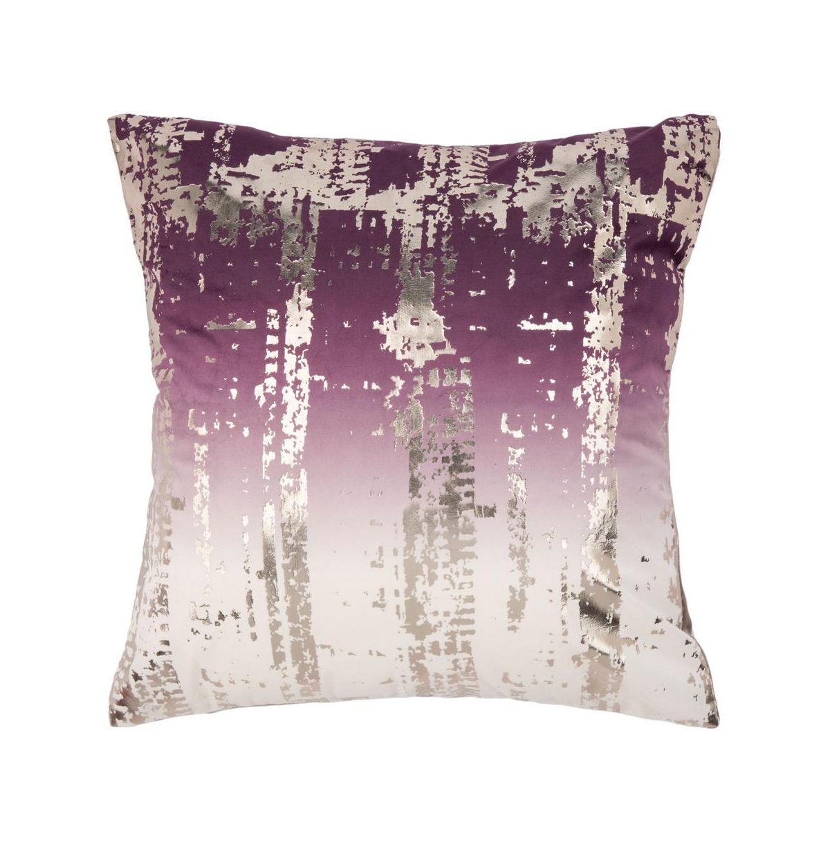 Click here for Safavieh Rensia 18 x 18 Pillow - Purple/silver prices