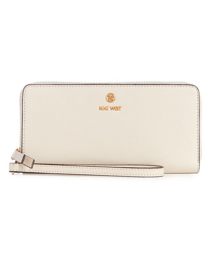 Nine West Linnette Zip Around Wallet with Wristlet - Macy's