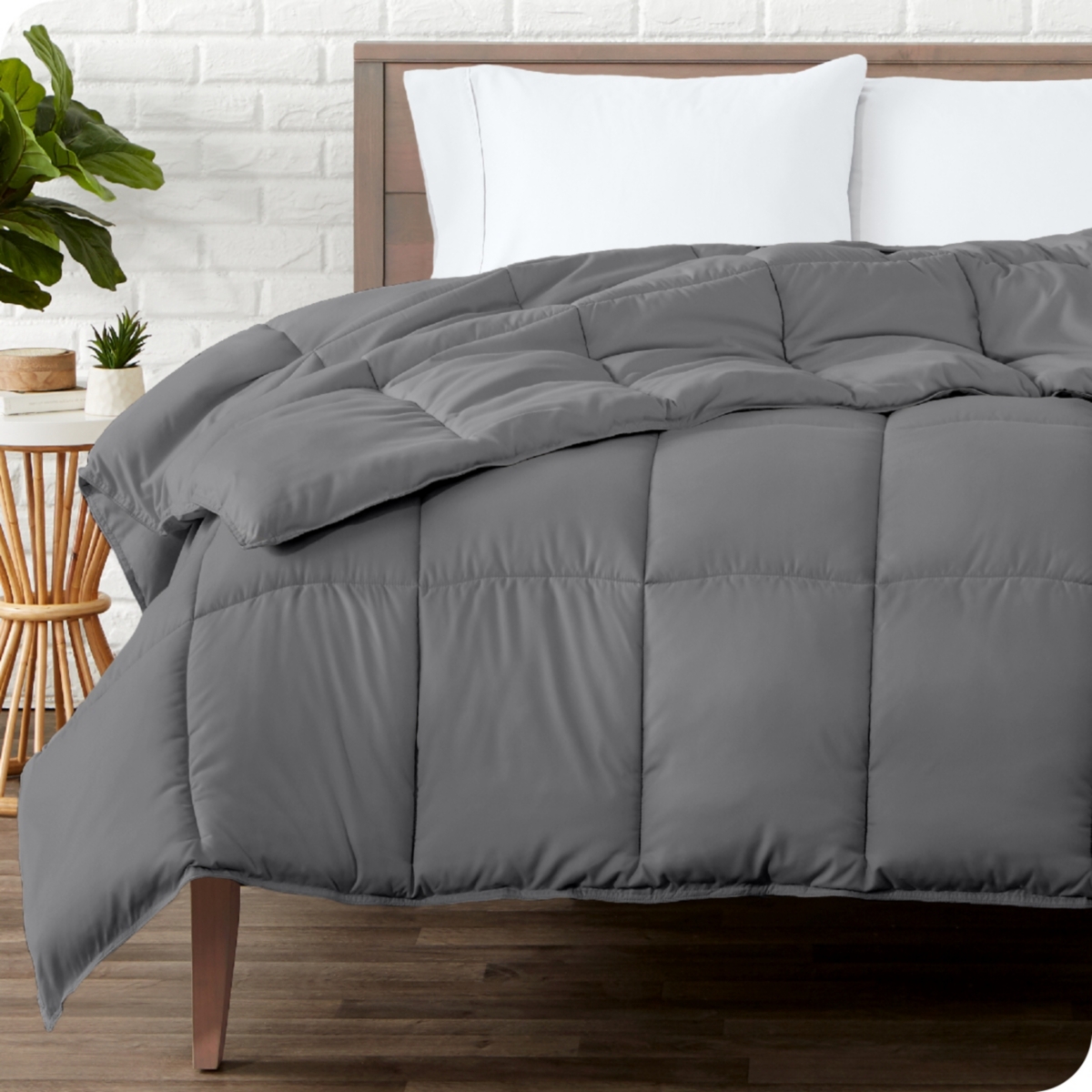 Click here for Bare Home Down Alternative Queen Duvet Insert - Gr... prices
