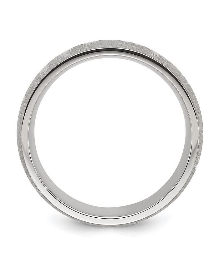 Chisel Stainless Steel Laser Tree Design Band Ring - Macy's