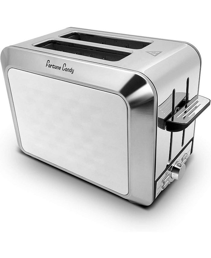 Mega Casa Toaster, Diamond Pattern, 2 Slice, Stainless Steel, Toaster ...