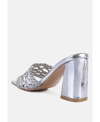 London Rag Women's Adorbs Braided Straps Slip On Sandals - Macy's