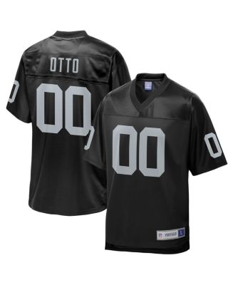Men's NFL Pro Line Jim Otto Black Oakland Raiders Retired Player ...