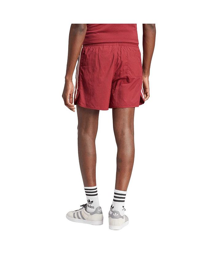 adidas Men's Maroon Distressed Mexico National Team Three-Stripe ...