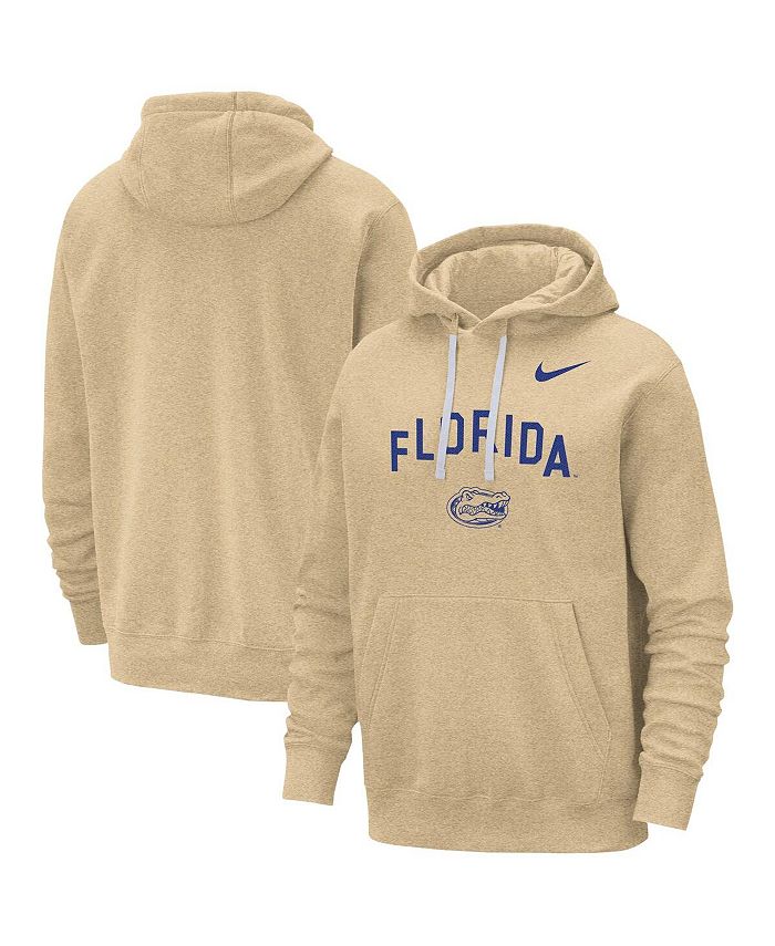 Nike Men's Tan Florida Gators Campus Club Pullover Hoodie - Macy's