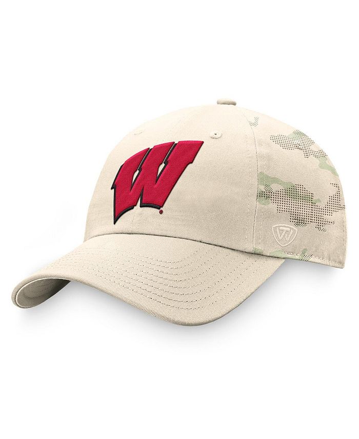 Top of the World Men's Khaki Wisconsin Badgers OHT Military-Inspired ...