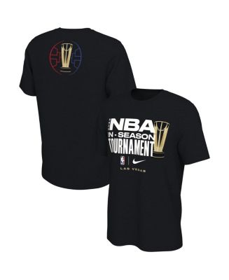 Men's and Women's Nike Black 2023 NBA In-Season Tournament Semifinals T ...