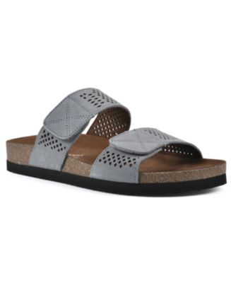 White Mountain Hawkbill Footbed Sandals - Macy's