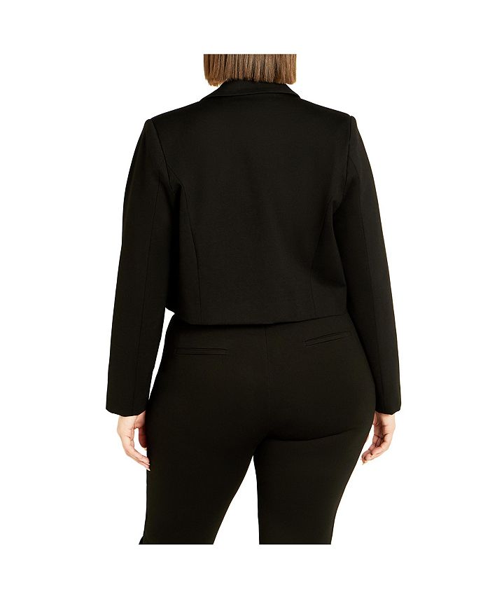 CITY CHIC Plus Size Wynter Jacket - Macy's
