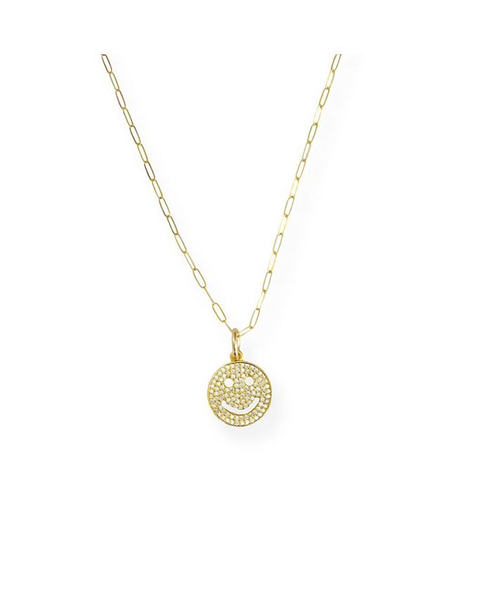 Allison Avery Smiley Face Chain - Macy's