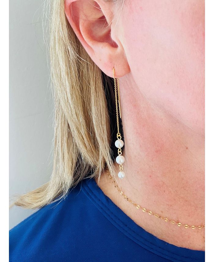 Allison Avery Triple Pearl Threader - Macy's